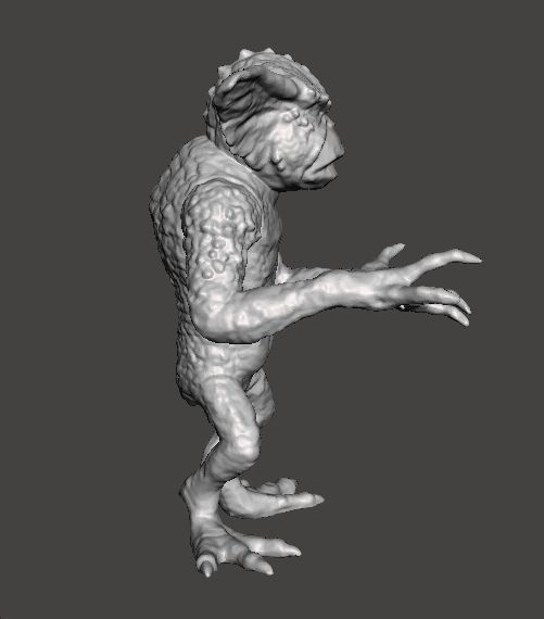 GREMLINS 2 GEORGE VINTAGE FIGURE MODEL MONSTER 90s GAMES 3D model 3D ...