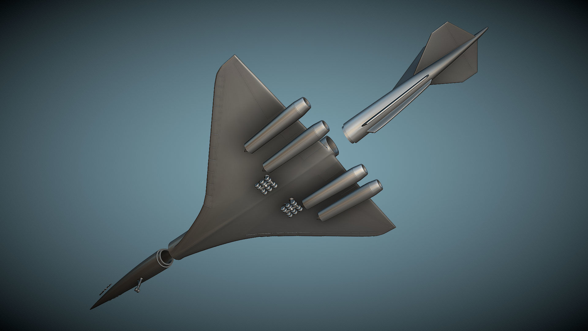 Boeing 2707-300 - 3D Printable Model 3D model 3D printable | CGTrader