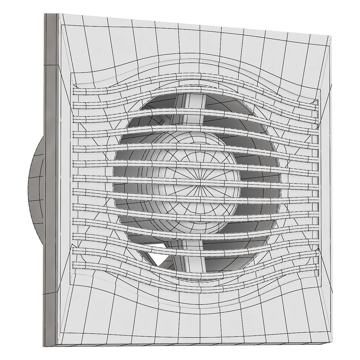 Diciti Slim Exhaust fan 3D model | CGTrader
