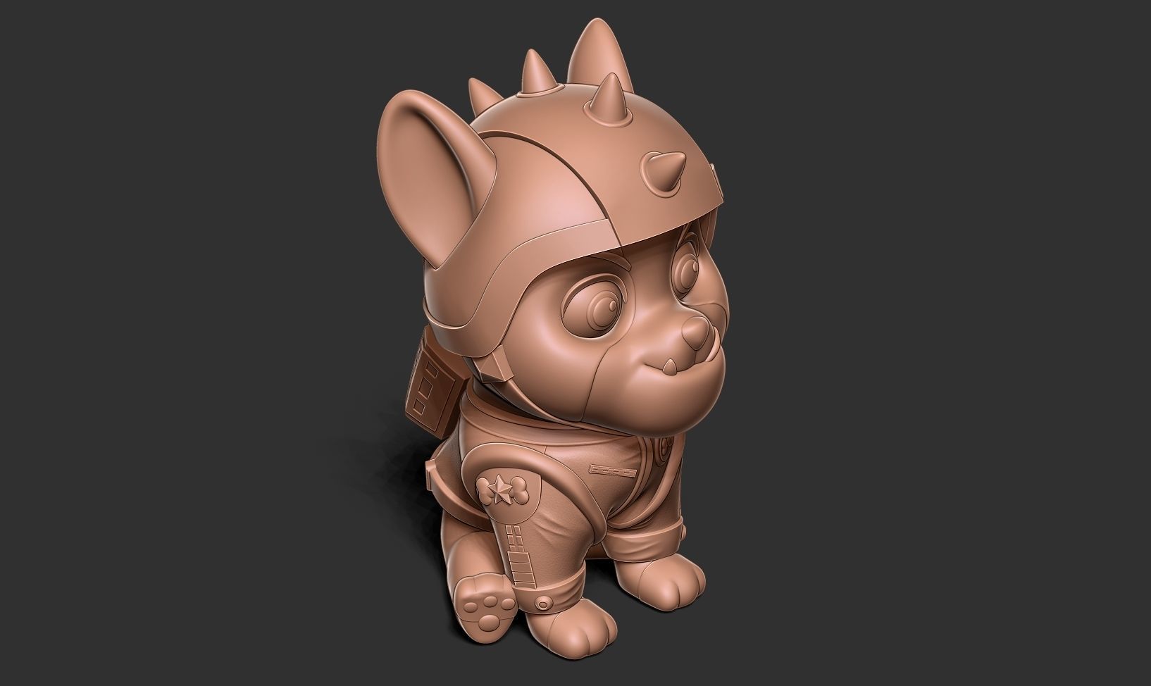 Hubcap - Paw Patrol Fanart 3D model 3D printable | CGTrader