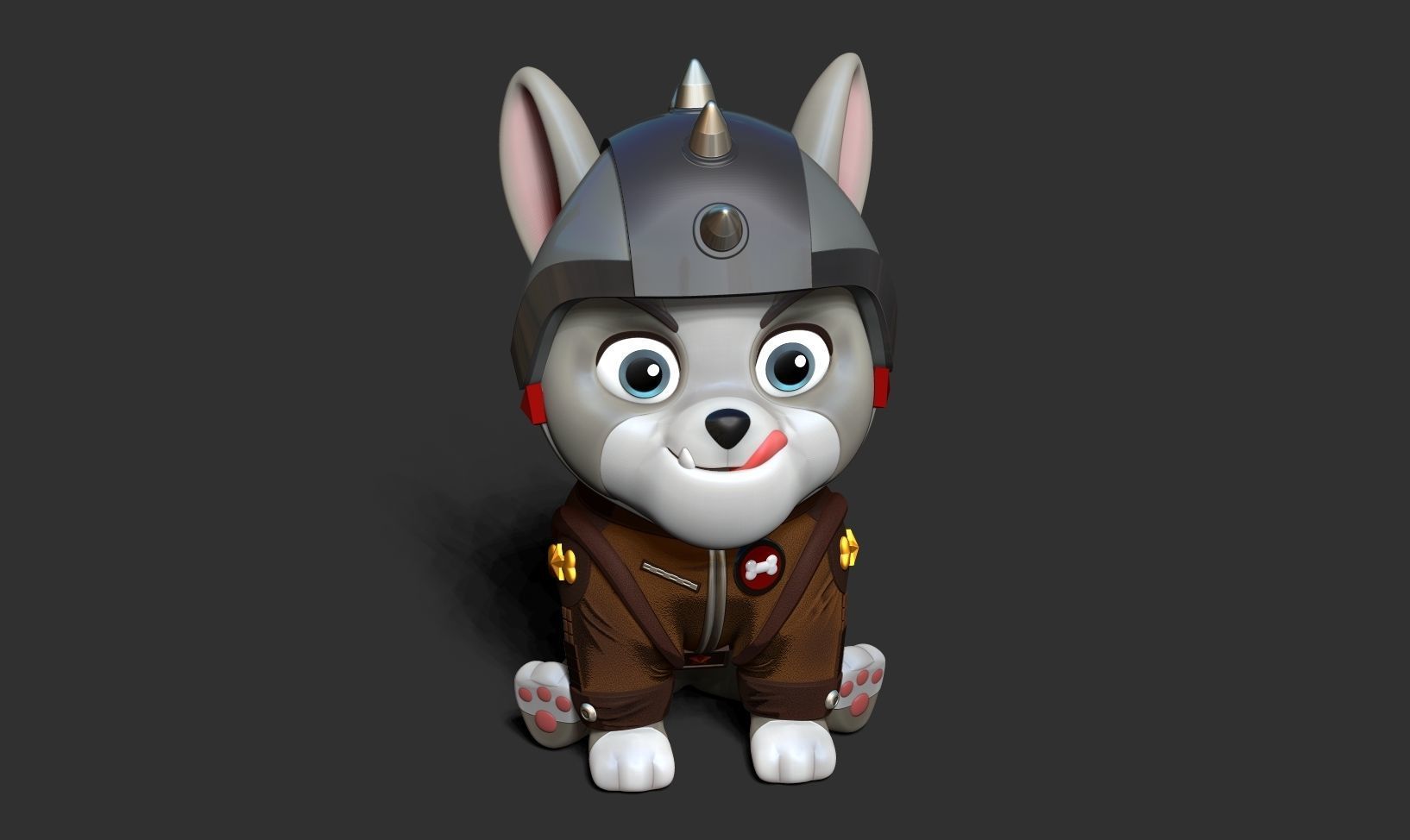 Hubcap - Paw Patrol Fanart 3D model 3D printable | CGTrader