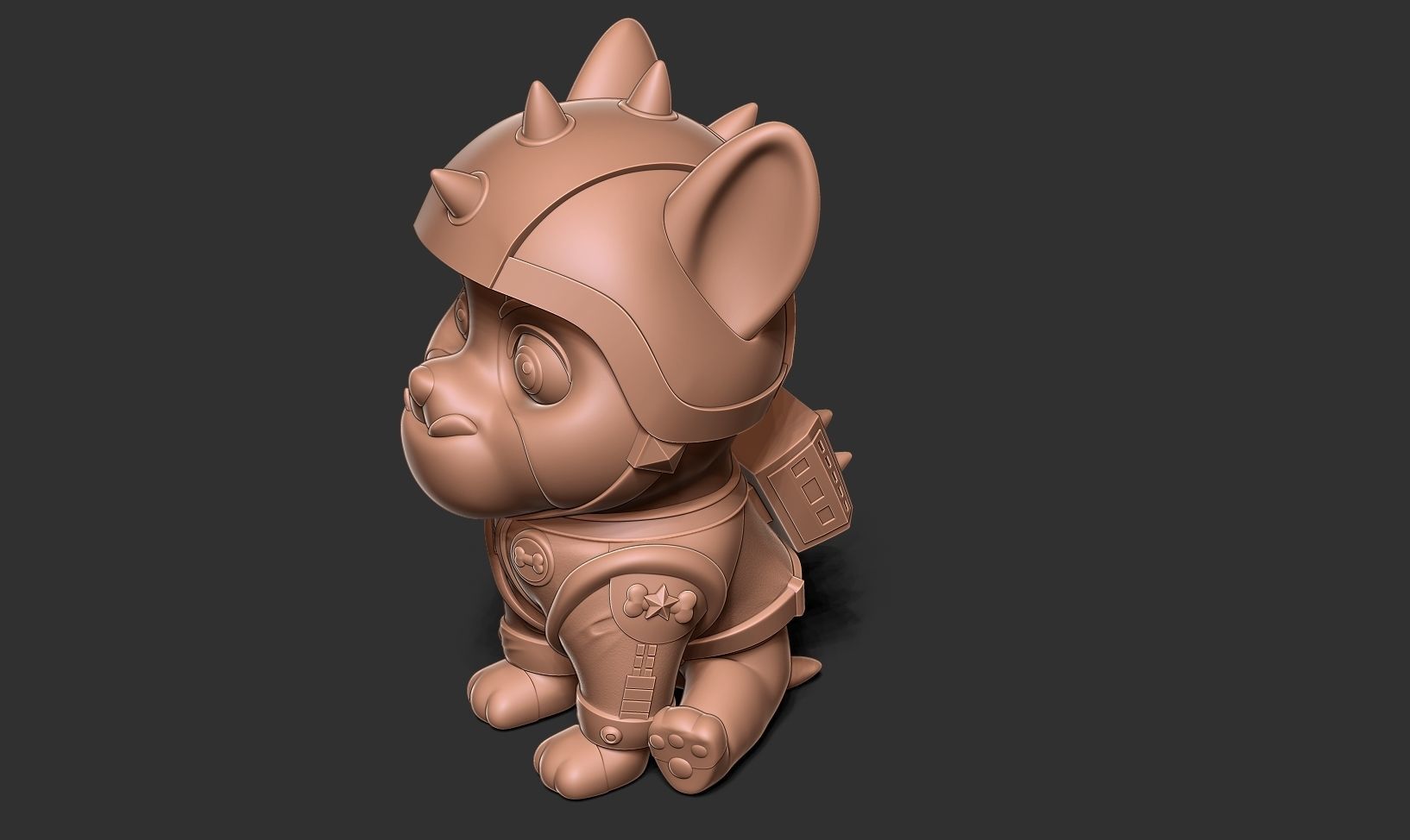 Hubcap - Paw Patrol Fanart 3D model 3D printable | CGTrader