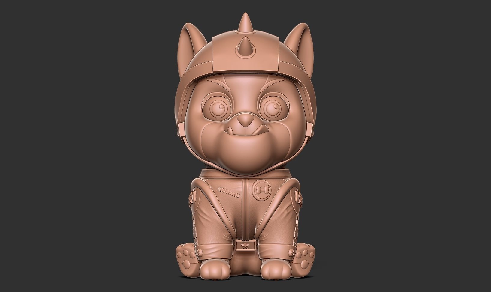 Hubcap - Paw Patrol Fanart 3D model 3D printable | CGTrader