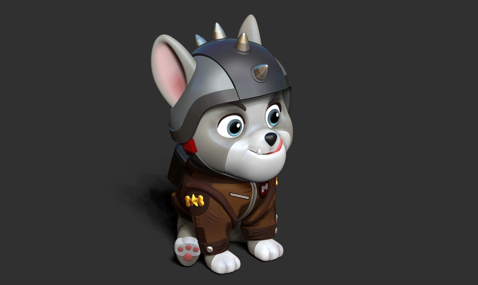 Hubcap - Paw Patrol Fanart 3D model 3D printable | CGTrader