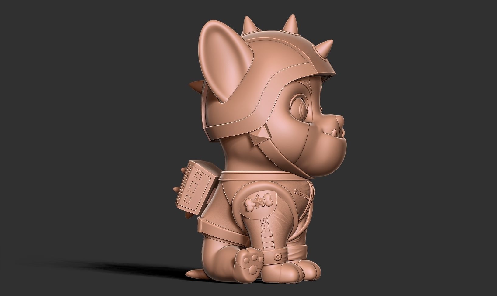 Hubcap - Paw Patrol Fanart 3D model 3D printable | CGTrader