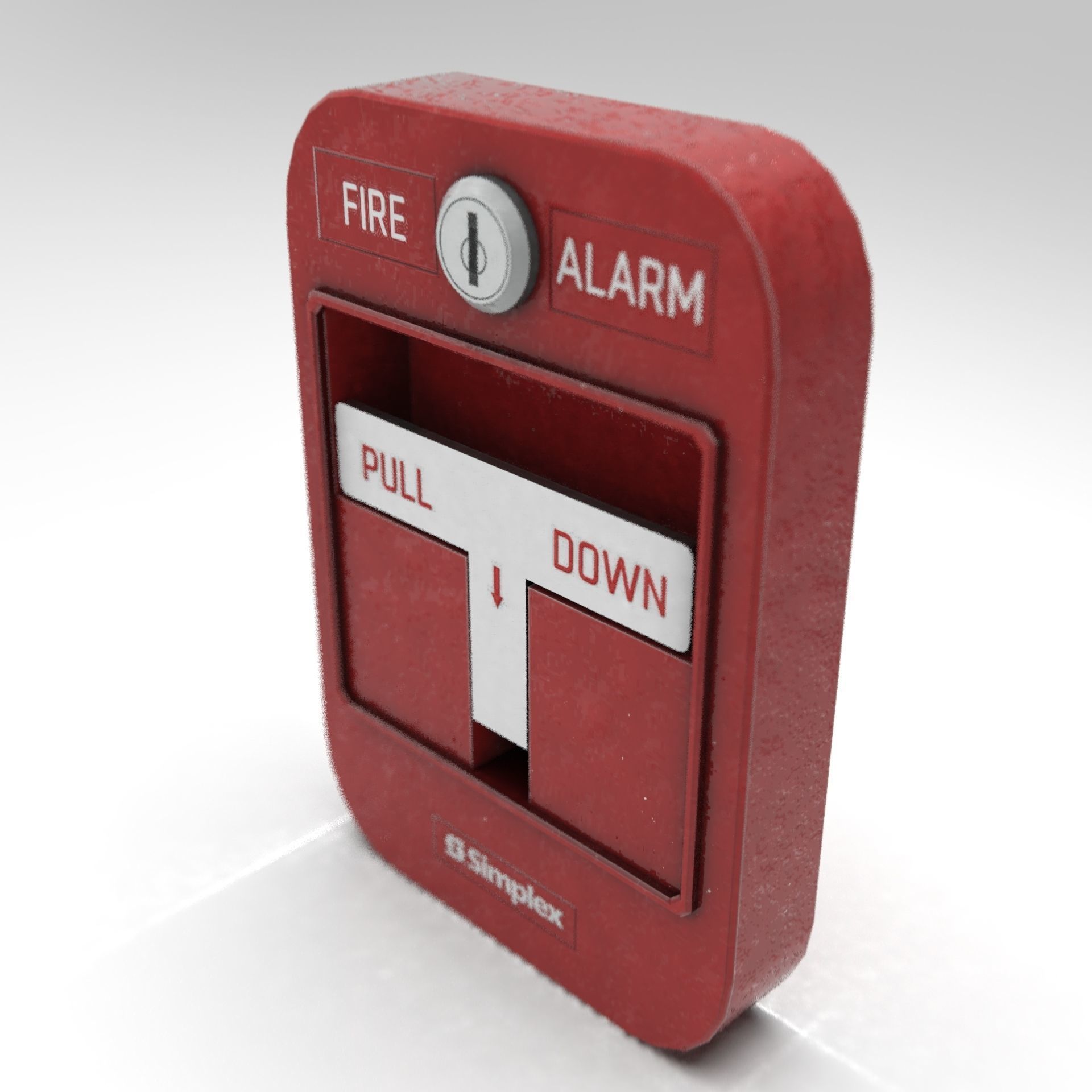3D model Manual fire alarm activation VR / AR / low-poly | CGTrader