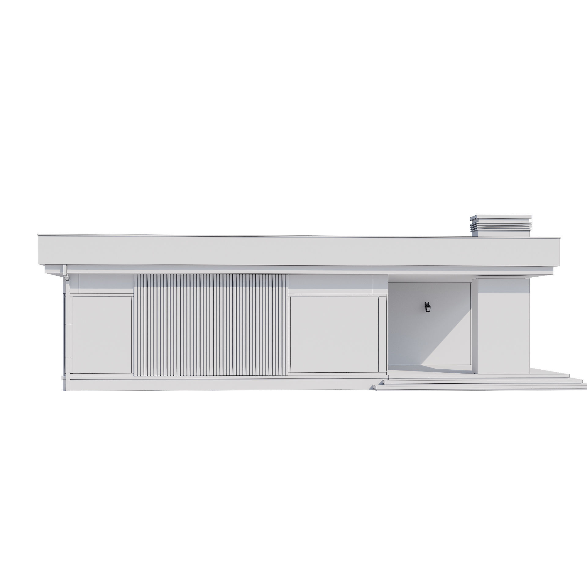 Modern house v59 3D model | CGTrader