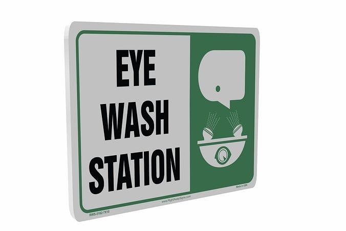 3D model Eye Wash Sticker VR / AR / low-poly | CGTrader