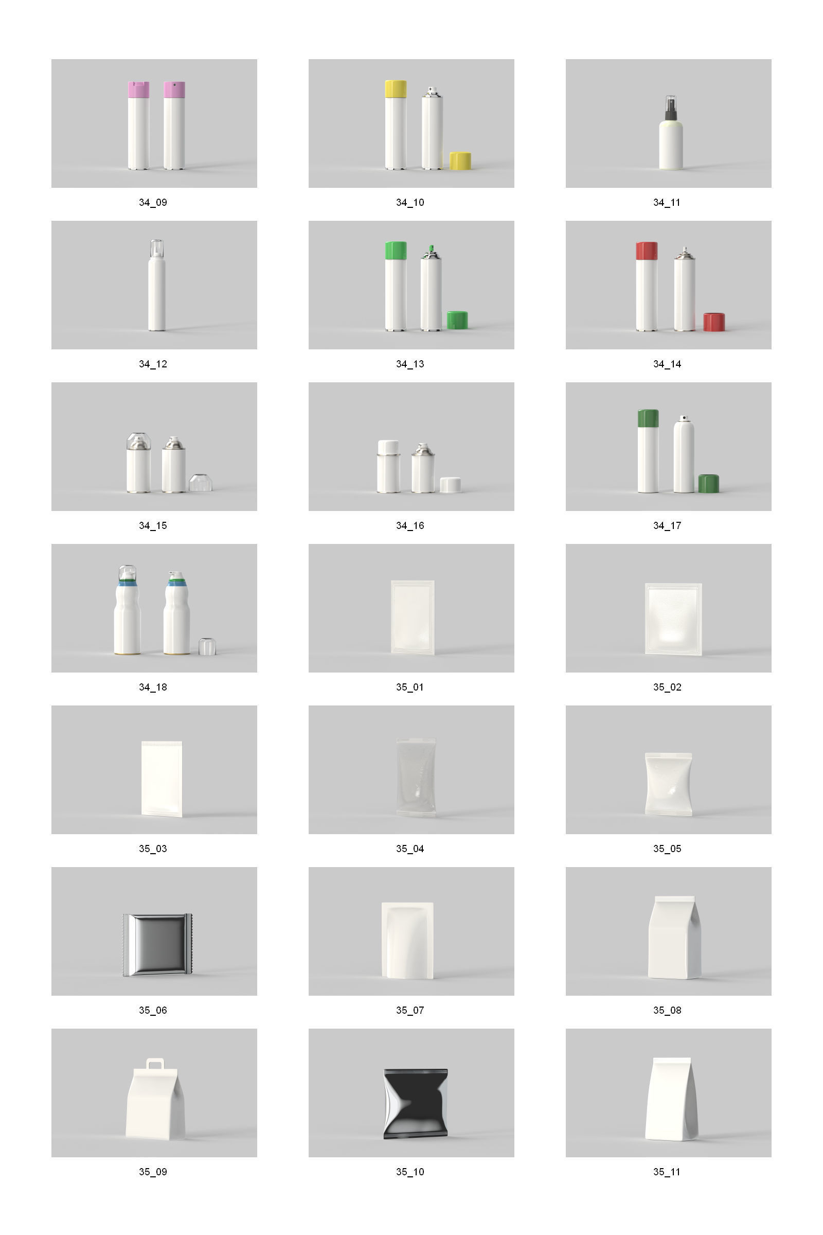 DOSCH 3D - Packaging Design V3 3D model | CGTrader