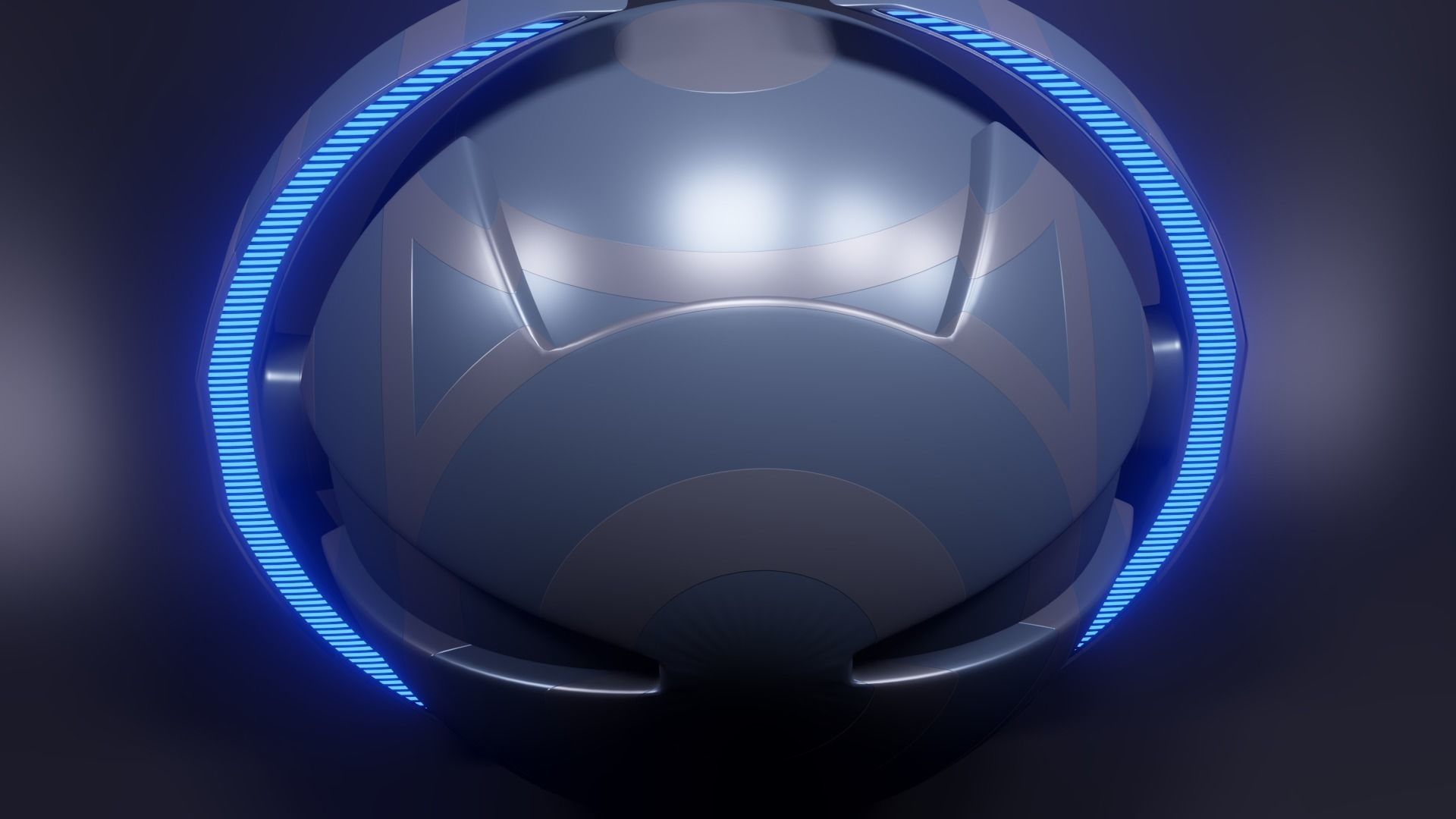 3D model Sci-Fi Scanner Robot VR / AR / low-poly | CGTrader