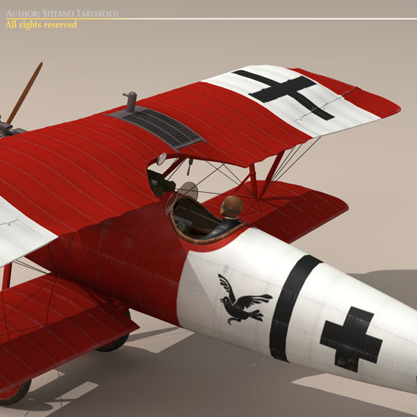 albatros D Va jasta 18 3D model | CGTrader
