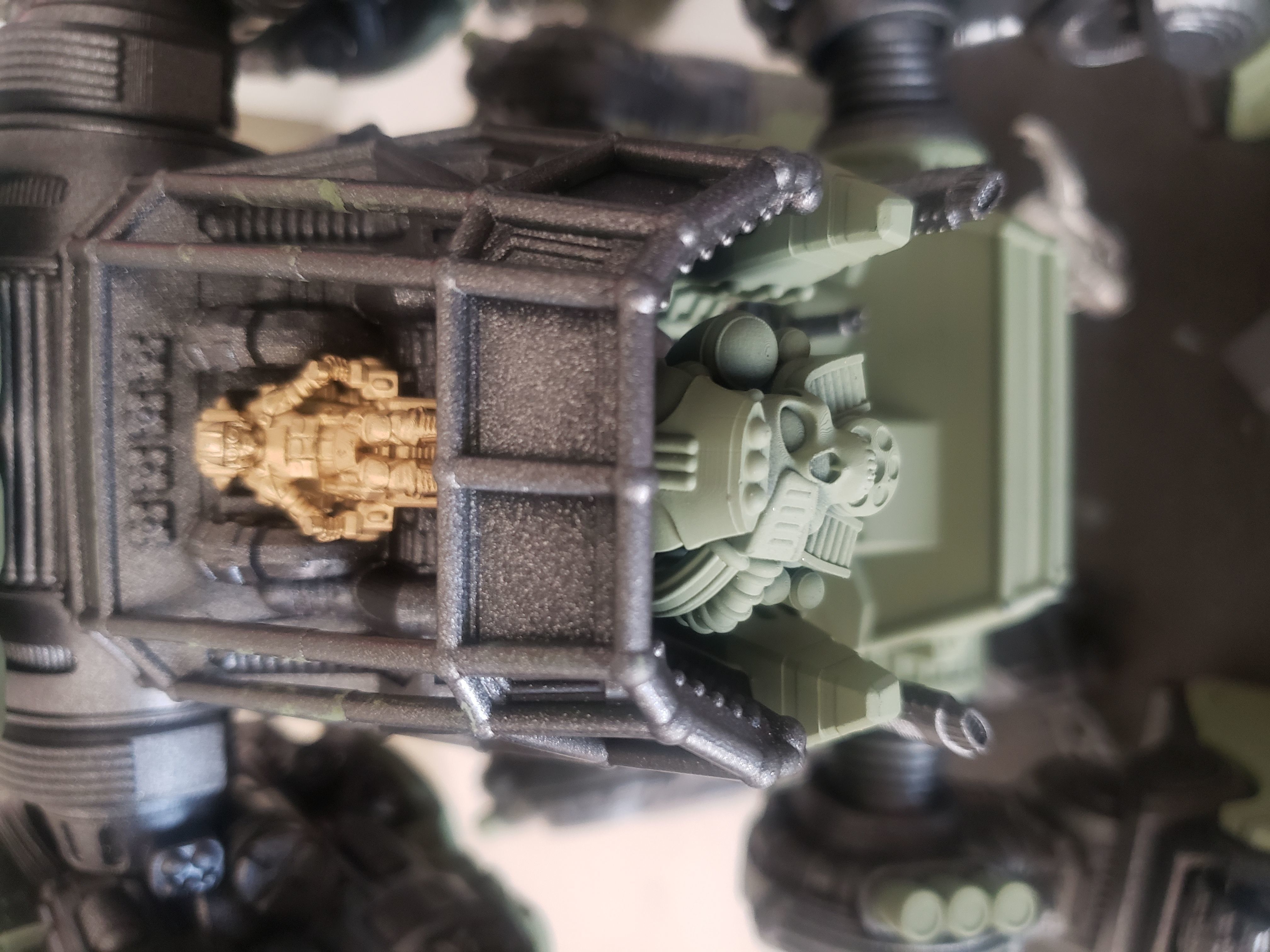 Project Gigante B - 28mm Super Heavy Fire Support Mech 3D model 3D ...