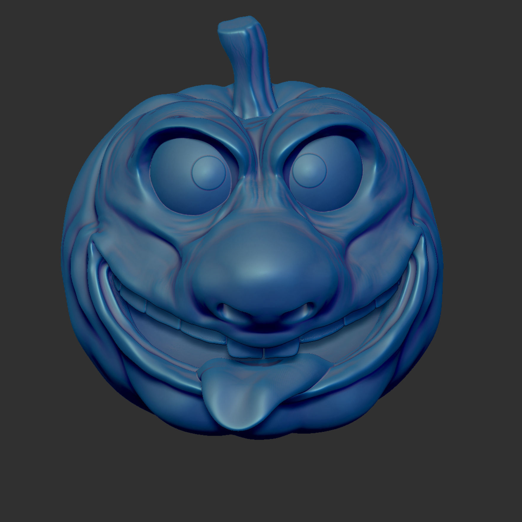 Halloween Pumpkin Head - 3D Model File free 3D model 3D printable ...