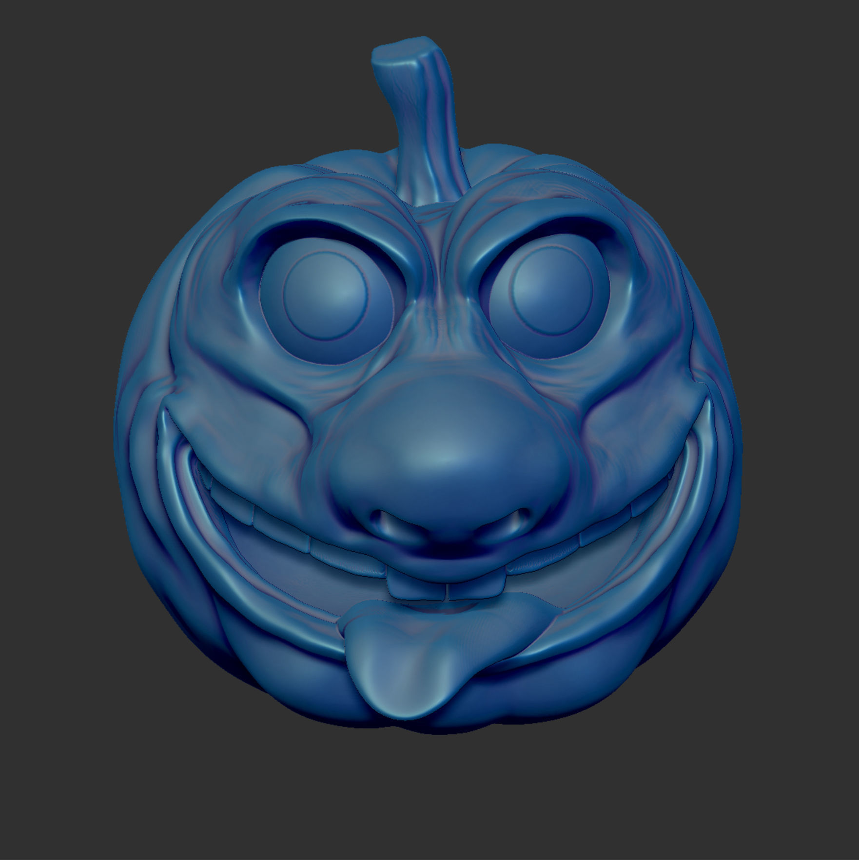 Halloween Pumpkin Head - 3D Model File free 3D model 3D printable ...