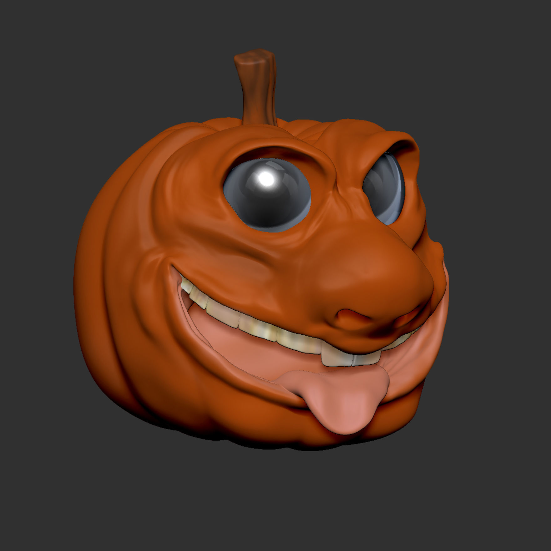 Halloween Pumpkin Head - 3D Model File free 3D model 3D printable ...