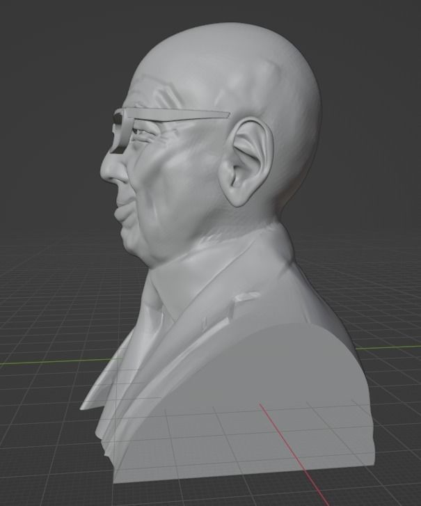 Rupert Murdoch 3D model 3D printable | CGTrader