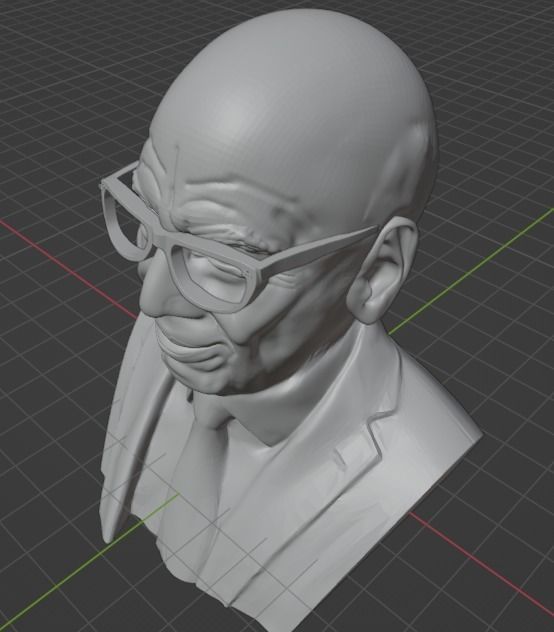 Rupert Murdoch 3D model 3D printable | CGTrader