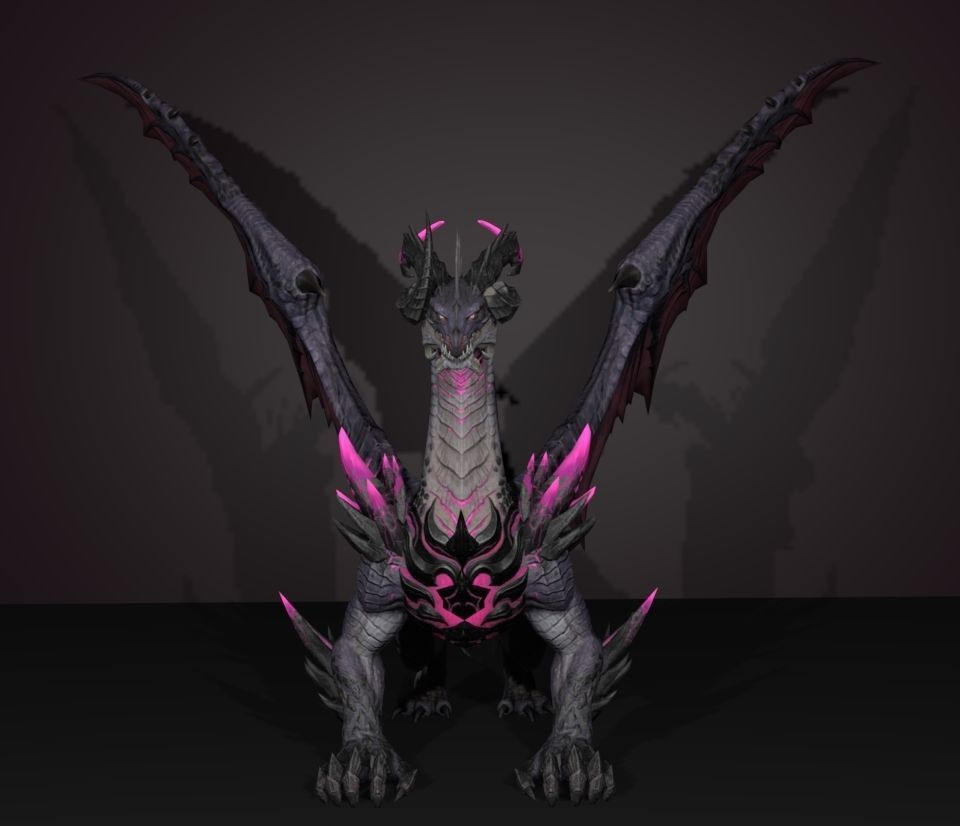 Fafnir dragon 3D model animated rigged | CGTrader