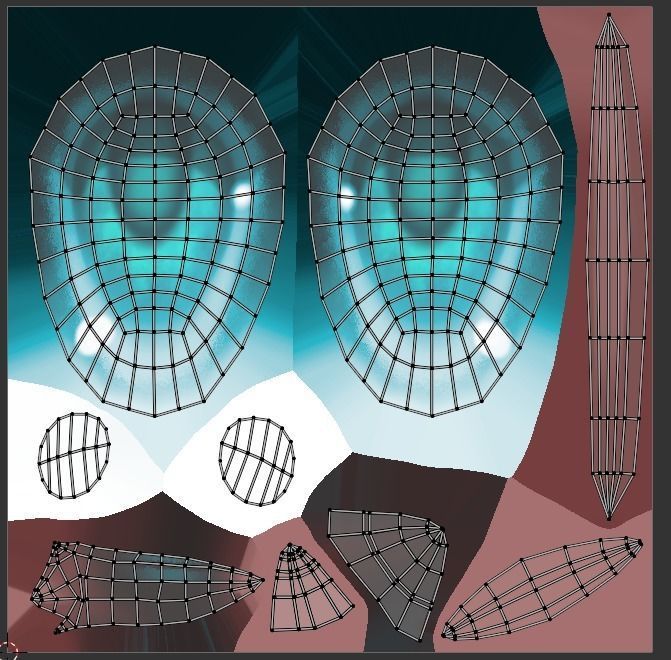 3D model Base Anime Stylize lowpoly with texture VR / AR / low-poly ...