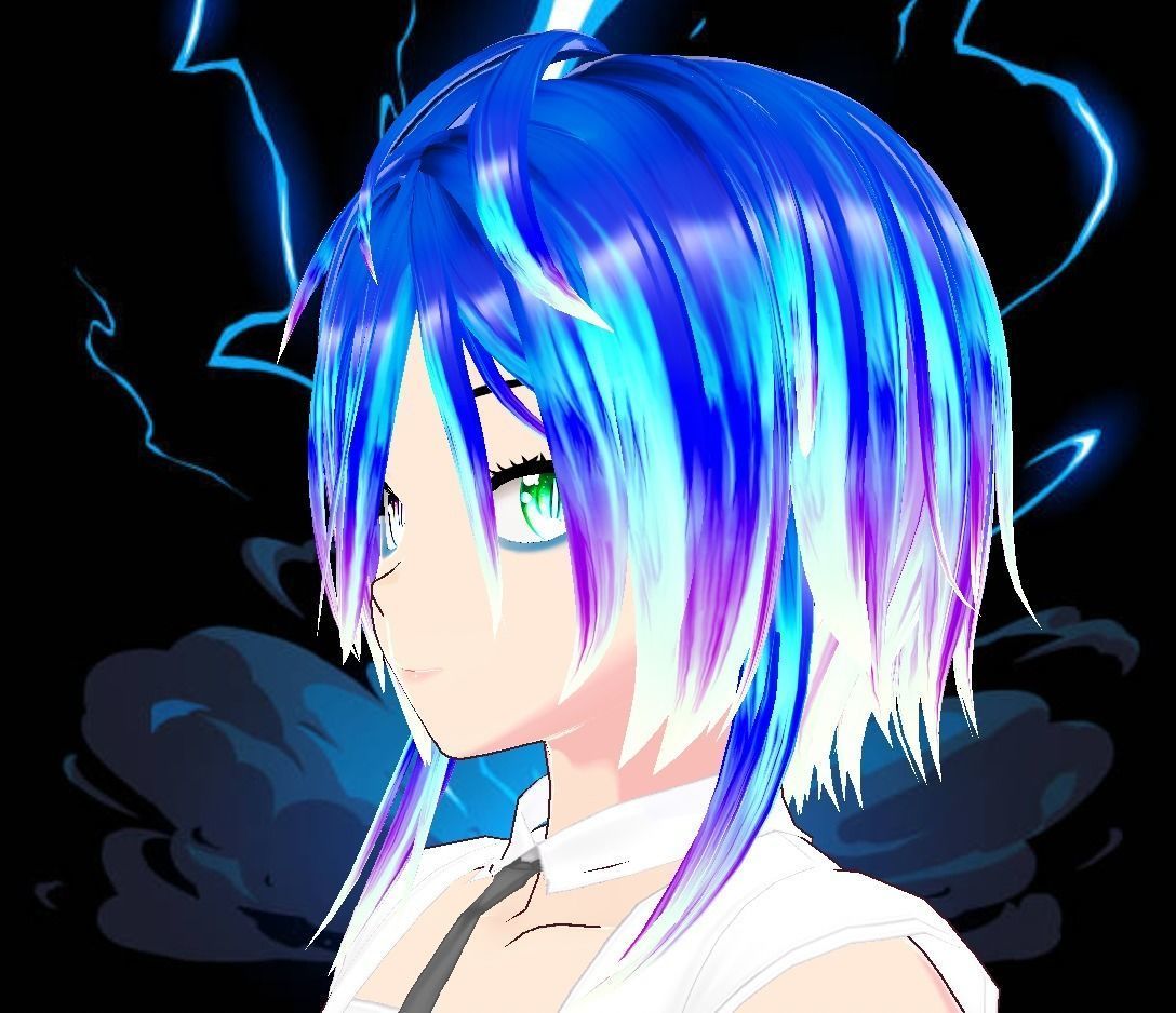 Rainne Vtuber 3D For Streaming 3D model animated rigged | CGTrader