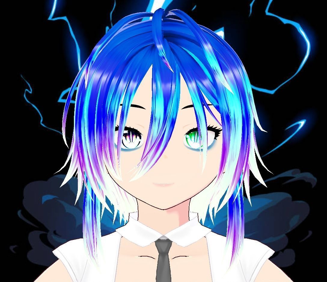 Rainne Vtuber 3D For Streaming 3D model animated rigged | CGTrader