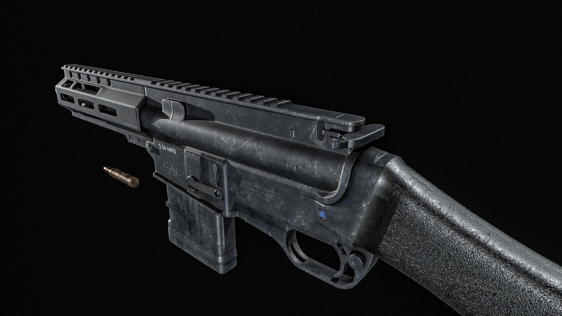 3D model SCR RAIDER PISTOL VR / AR / low-poly | CGTrader