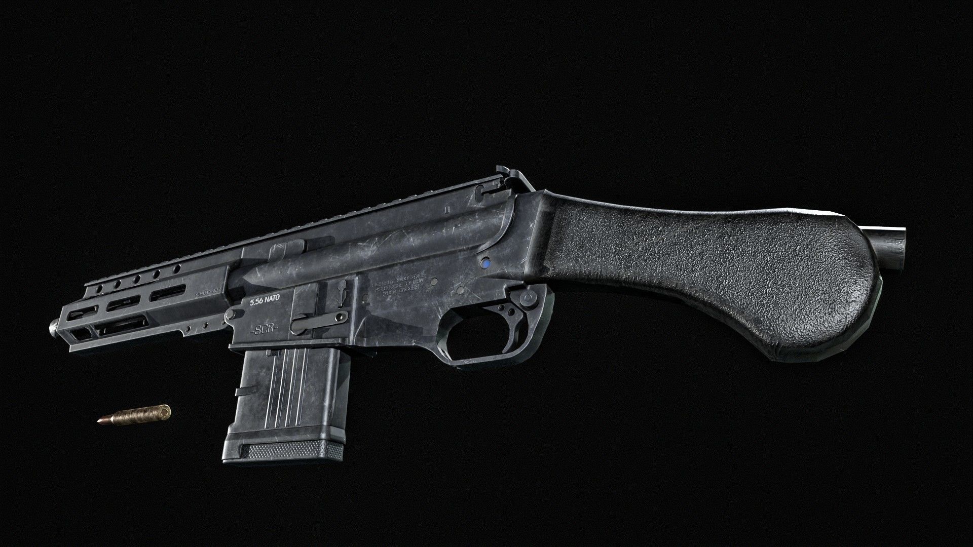 3D model SCR RAIDER PISTOL VR / AR / low-poly | CGTrader