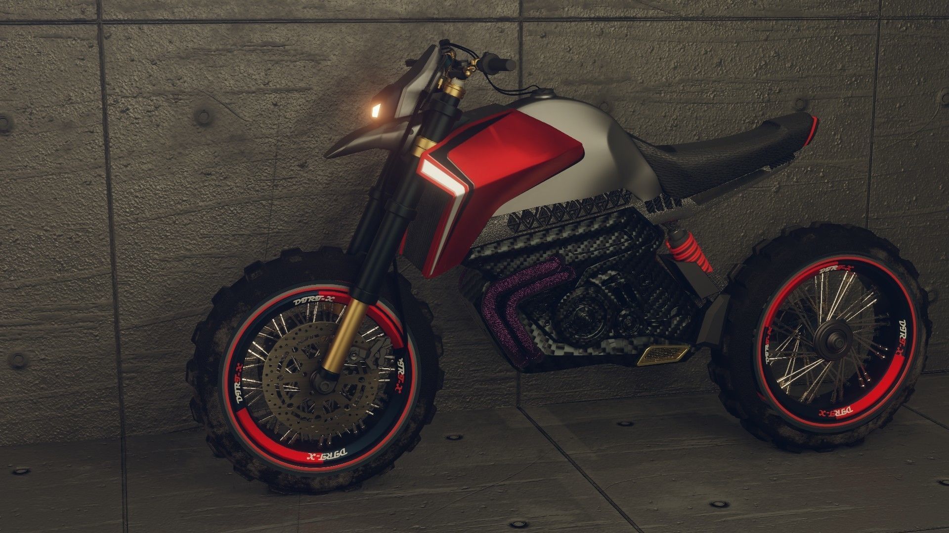 Dirt bike concept 3D model | CGTrader
