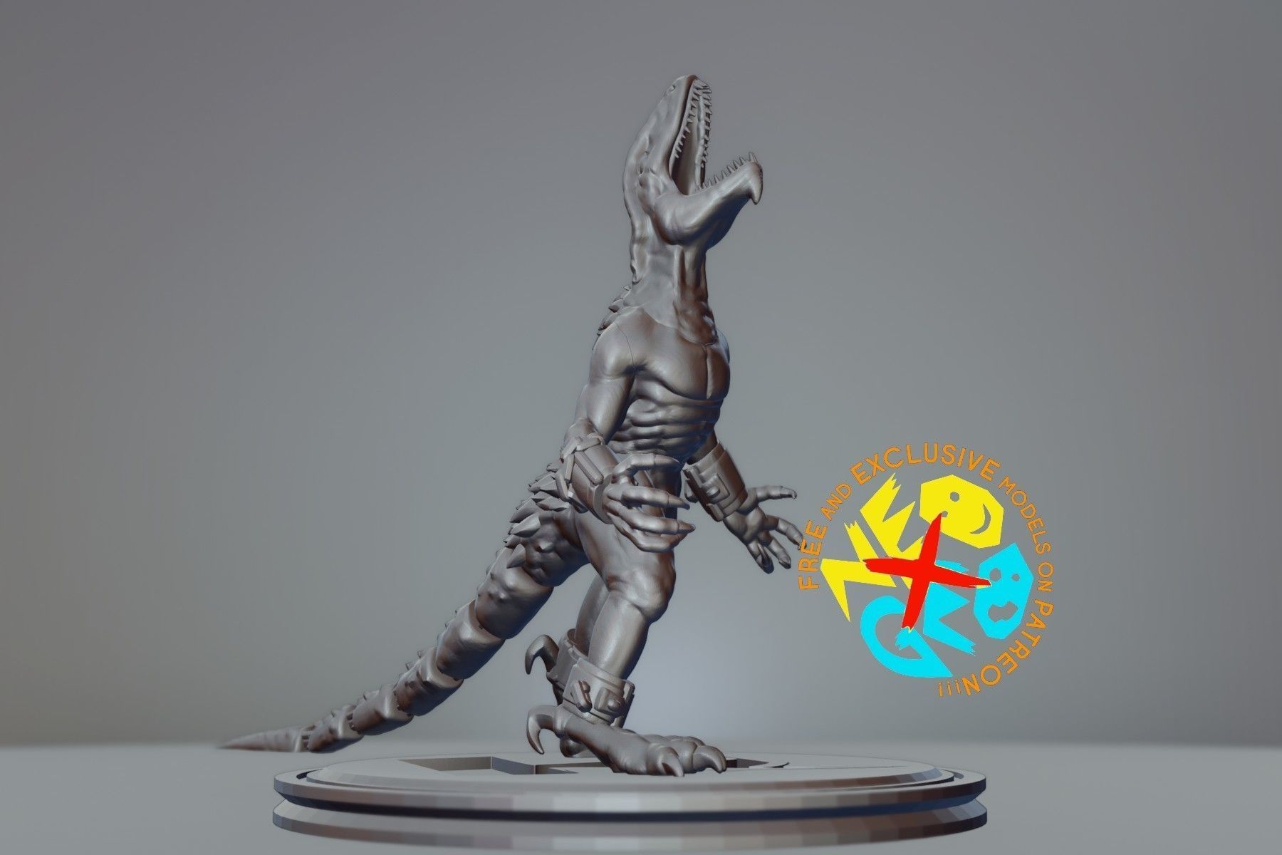 RIPTOR - KILLER INSTINCT 3D model 3D printable | CGTrader