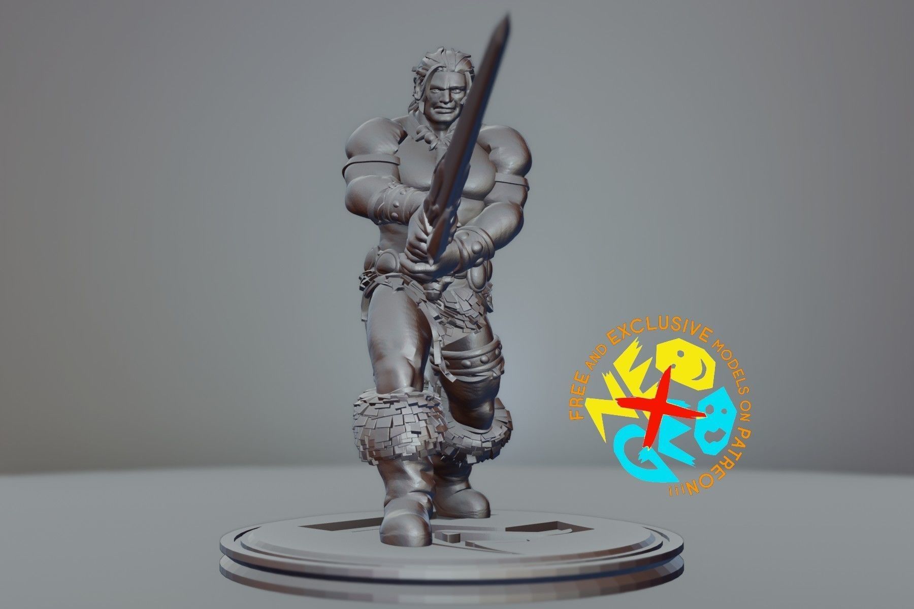 TUSK - KILLER INSTINCT 3D model 3D printable | CGTrader