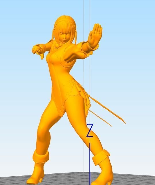 athena king of fighters 3D model 3D printable | CGTrader