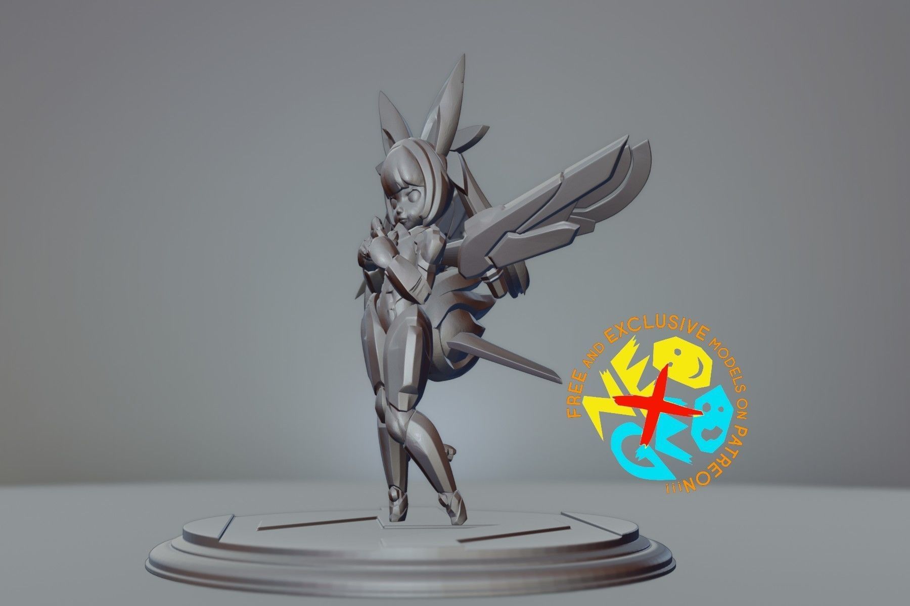 NANA MECHA BABY - MOBILE LEGENDS 3D model 3D printable | CGTrader