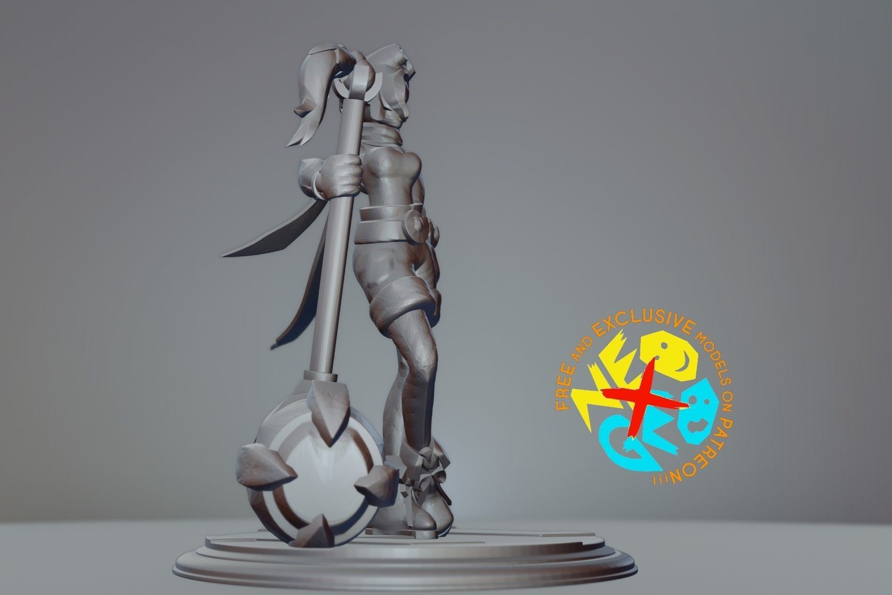 LOLITA - MOBILE LEGENDS 3D model 3D printable | CGTrader