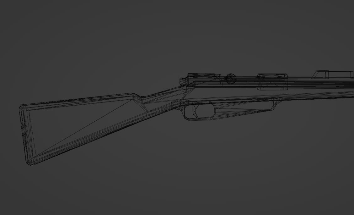 Gewehr 88 bolt action rifle free VR / AR / low-poly 3D model | CGTrader