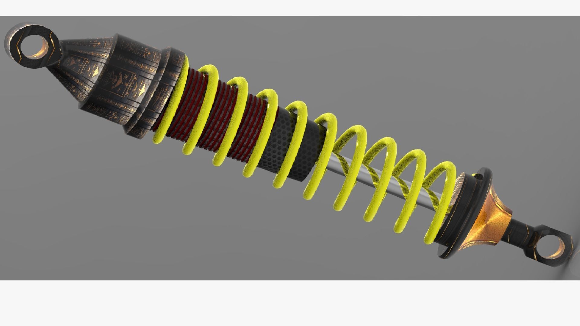 Shock absorber shock absorbing 3d printer free 3D model | CGTrader