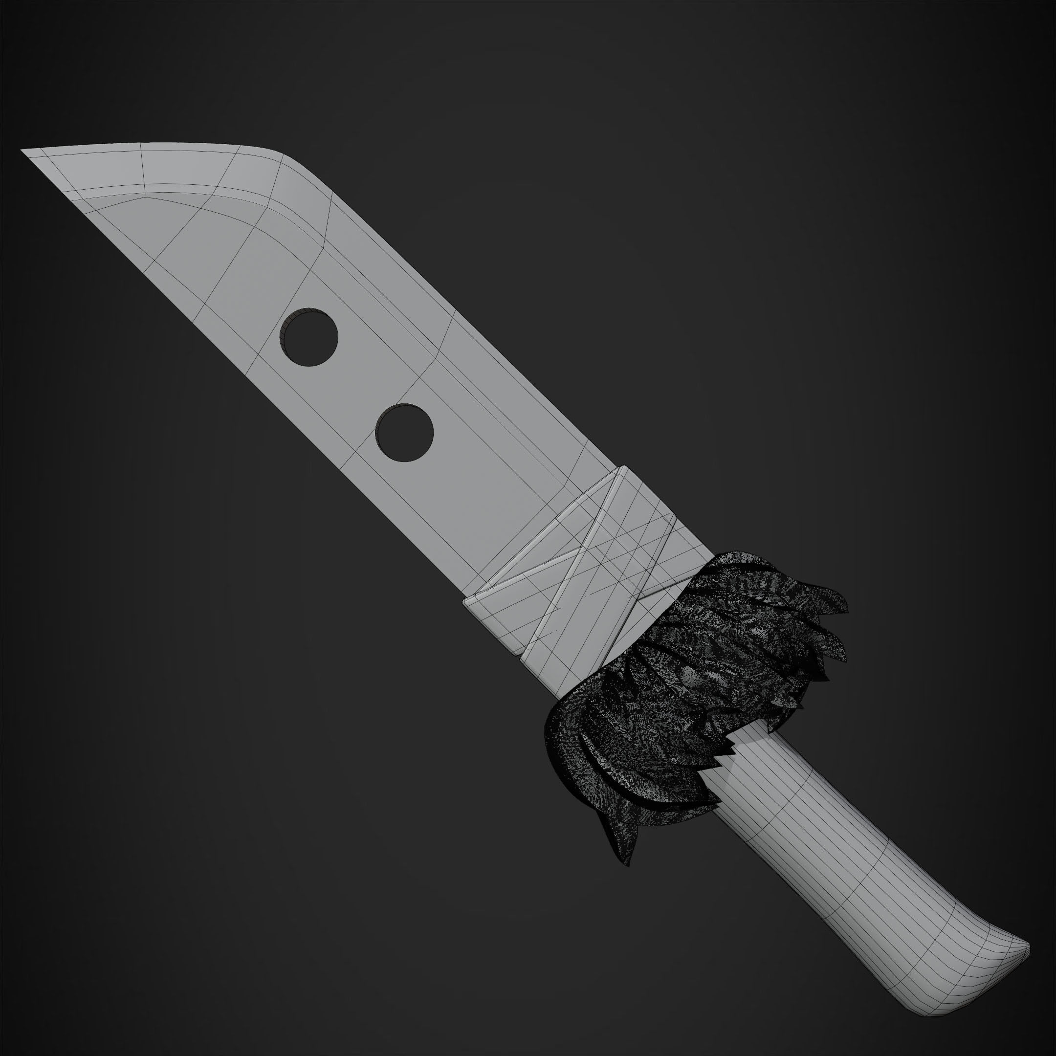 Jujutsu Kaisen Slaughter Demon Blade for Cosplay 3D model 3D printable ...