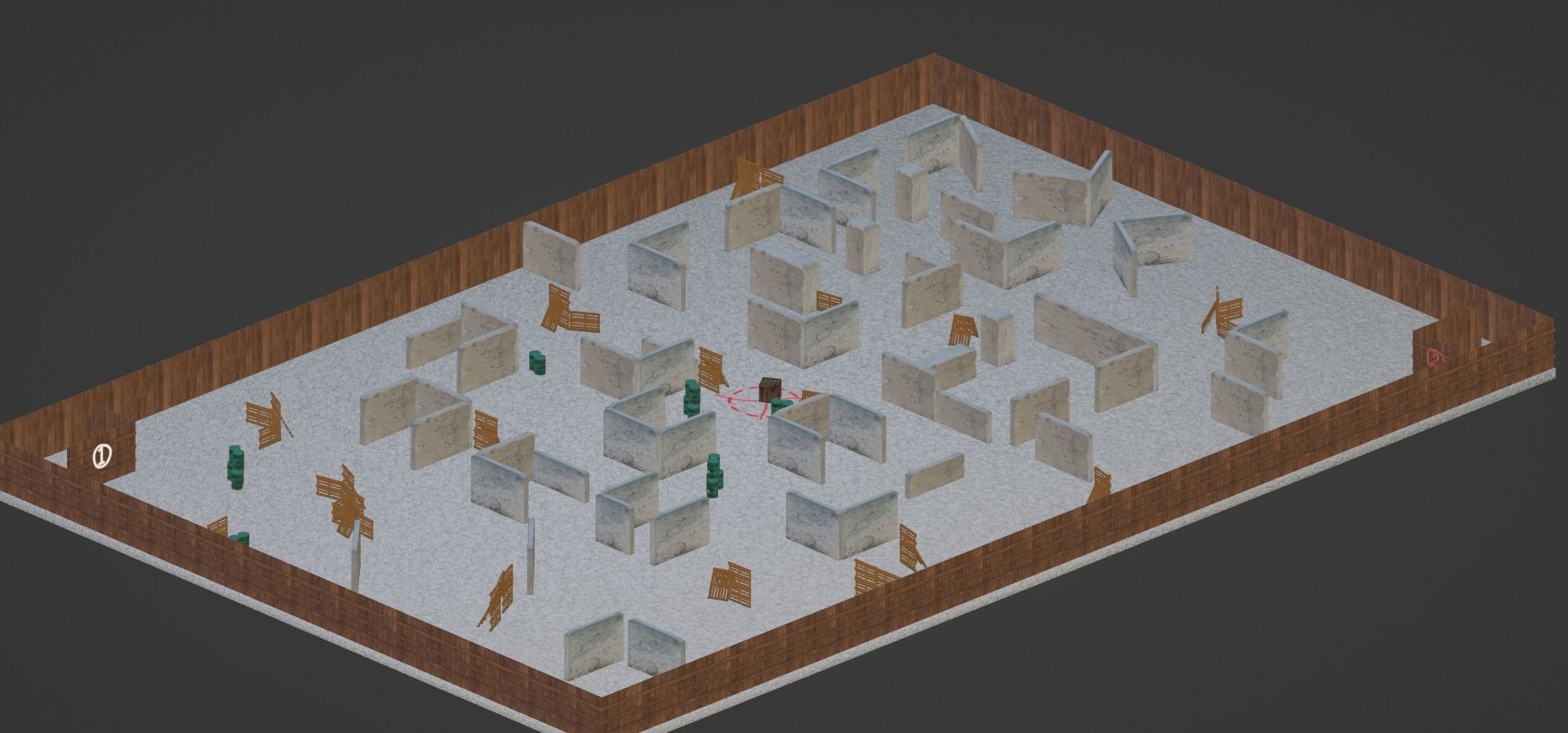 SOWA CQB MAP free 3D model | CGTrader