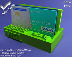Creditcard 3D Print Models | CGTrader