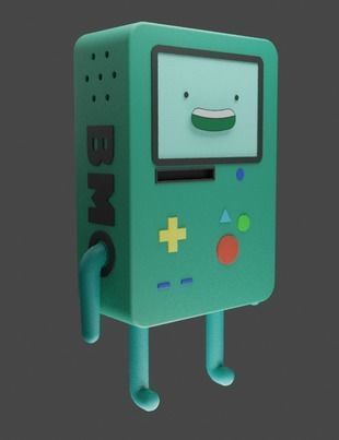 BMO Low Poly free VR / AR / low-poly 3D model | CGTrader
