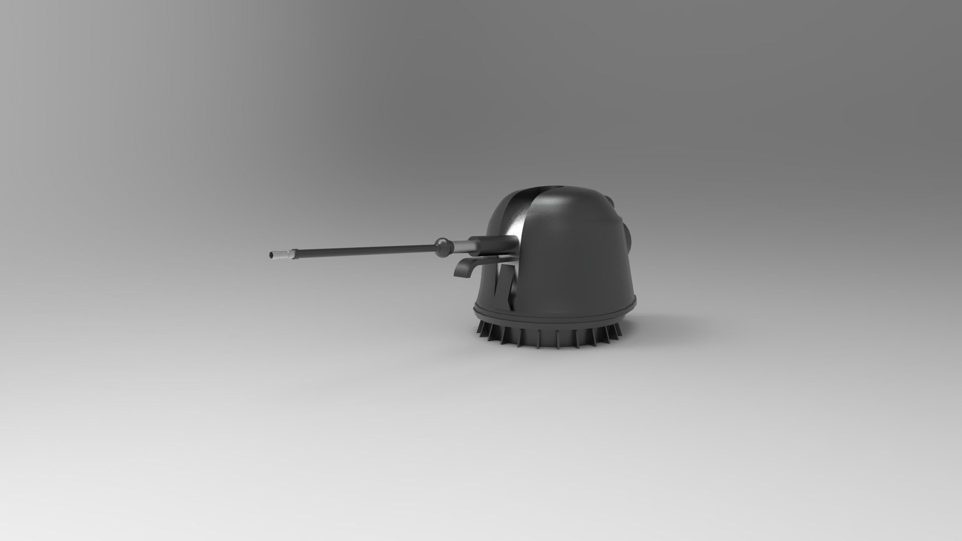 OTO Melara Naval gun 76mm 3D model 3D printable | CGTrader