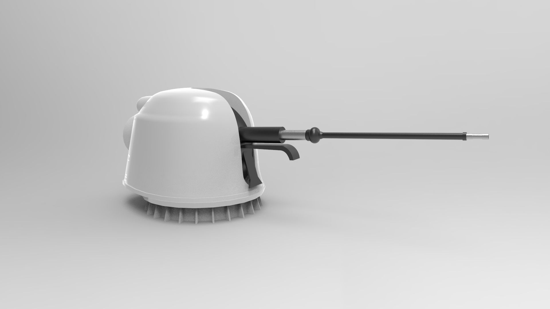 OTO Melara Naval gun 76mm 3D model 3D printable | CGTrader