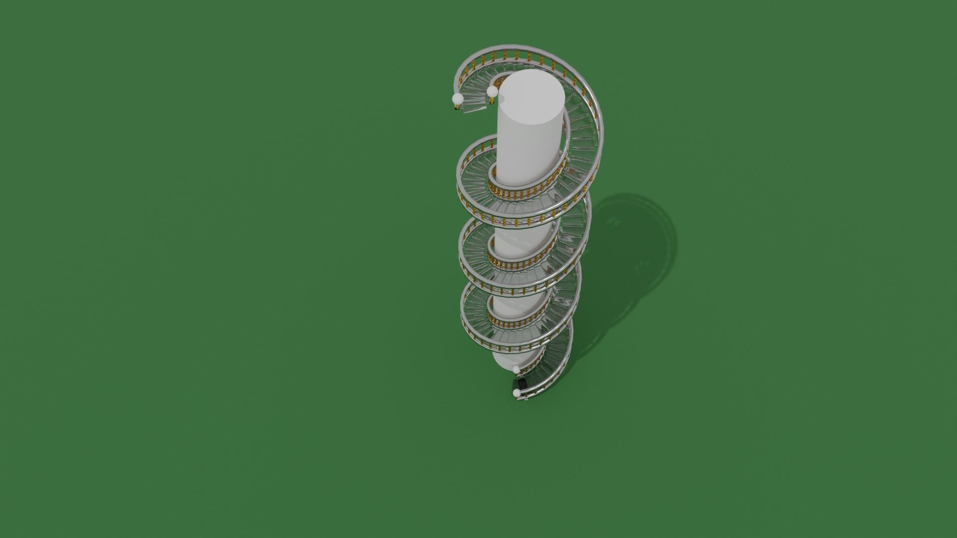 3D model Infinite Staircase VR / AR / low-poly | CGTrader