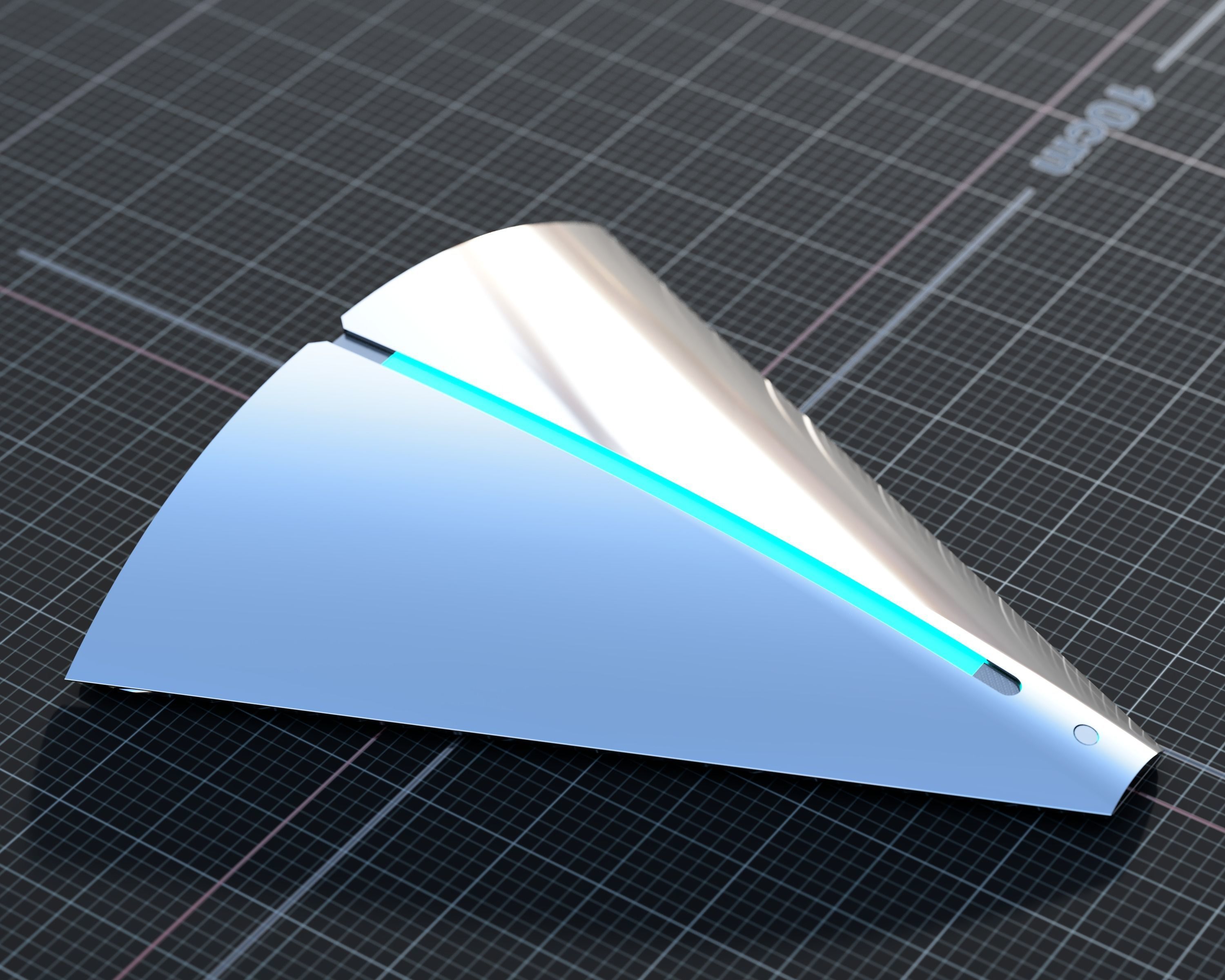 Horizon- Inspired Focus Prop with Texture for 3D Printing 3D model 3D ...