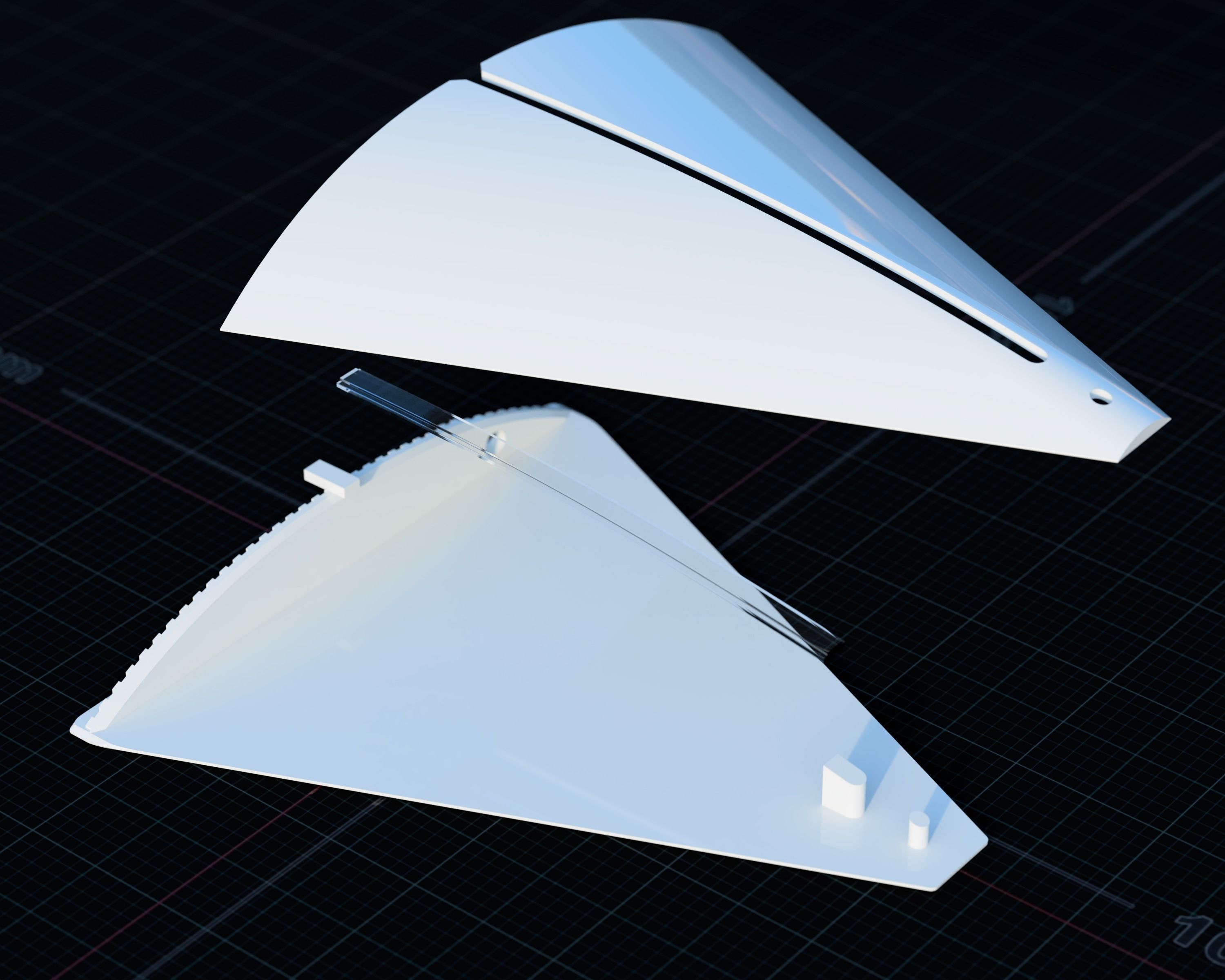 Horizon- Inspired Focus Prop with Texture for 3D Printing 3D model 3D ...