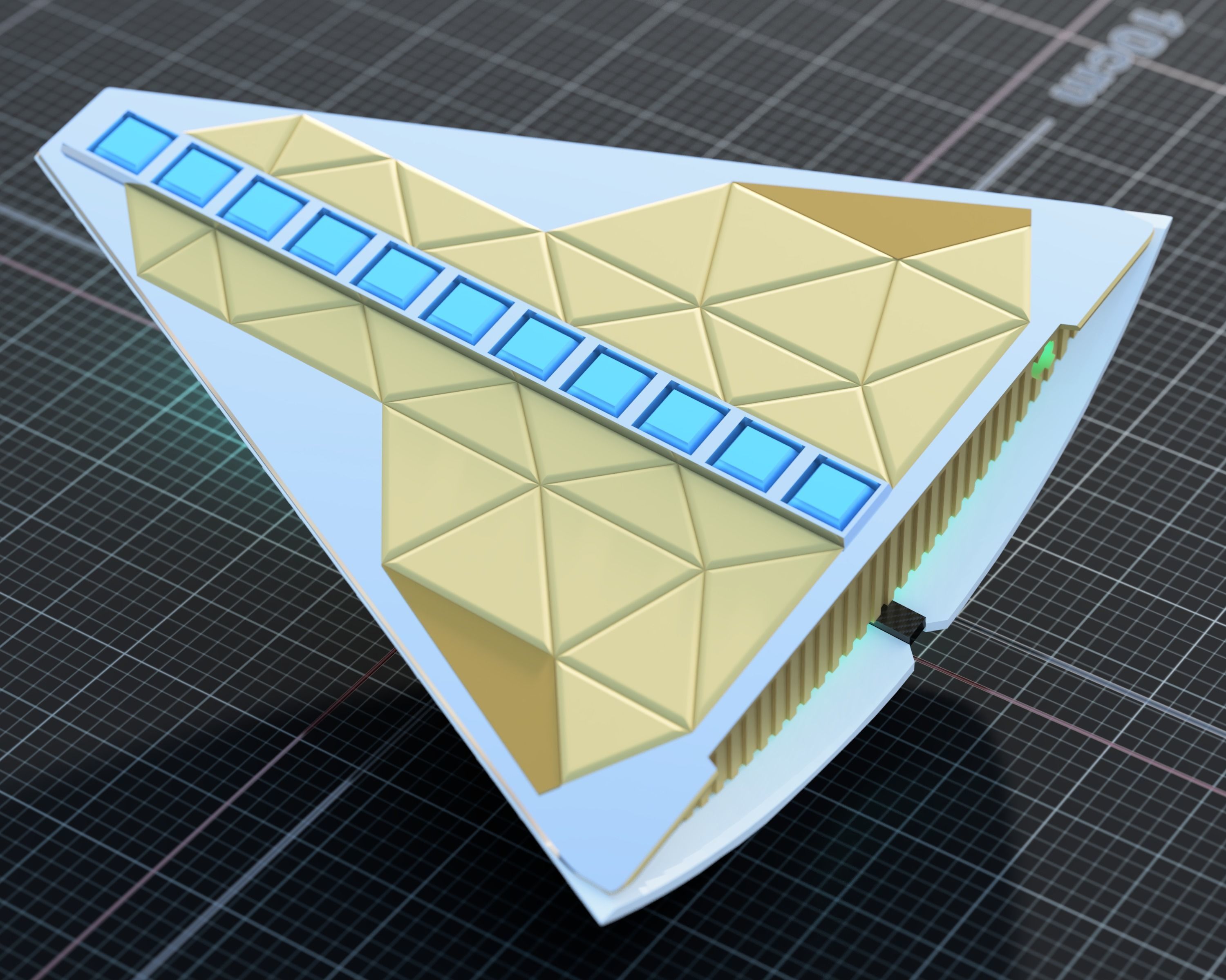 Horizon- Inspired Focus Prop with Texture for 3D Printing 3D model 3D ...