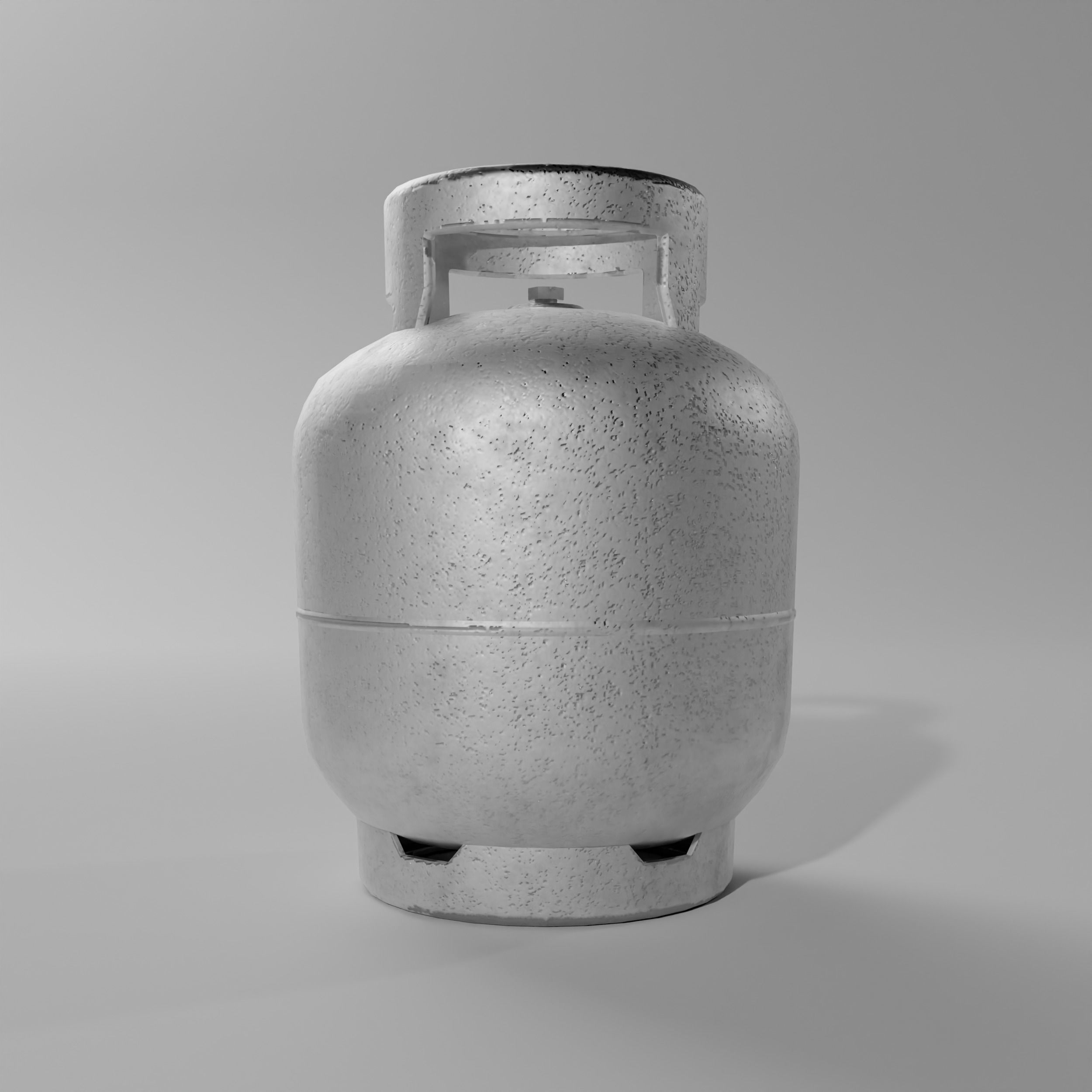 3D model Realistic 3D Gas Cylinder Model Butijao de Gas VR / AR / low ...