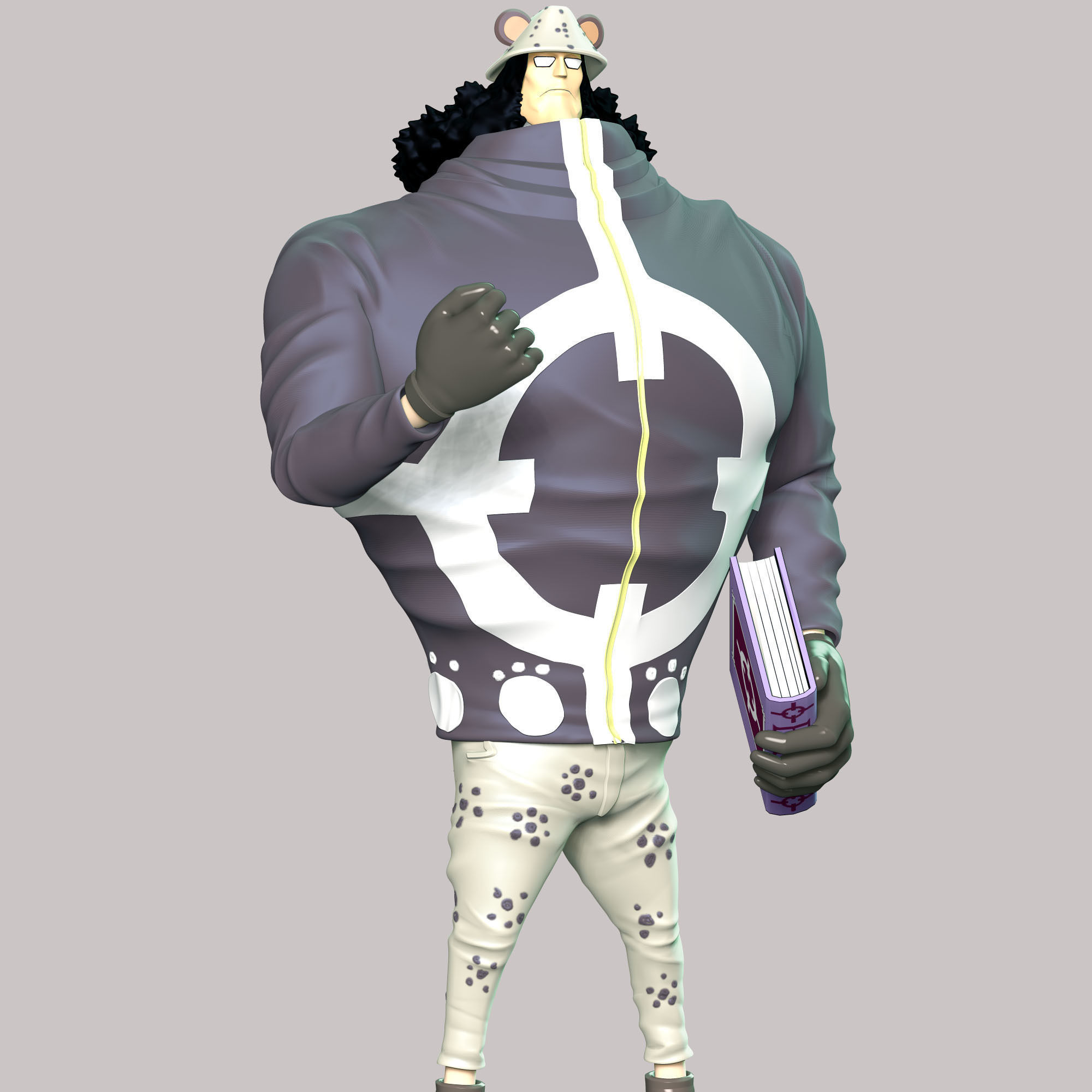 One Piece - Bartholomew Kuma 3D model 3D printable | CGTrader