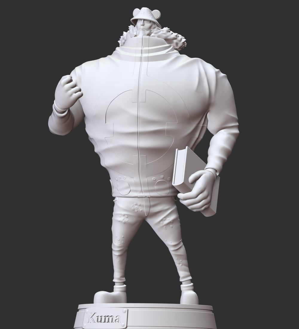 One Piece - Bartholomew Kuma 3D model 3D printable | CGTrader