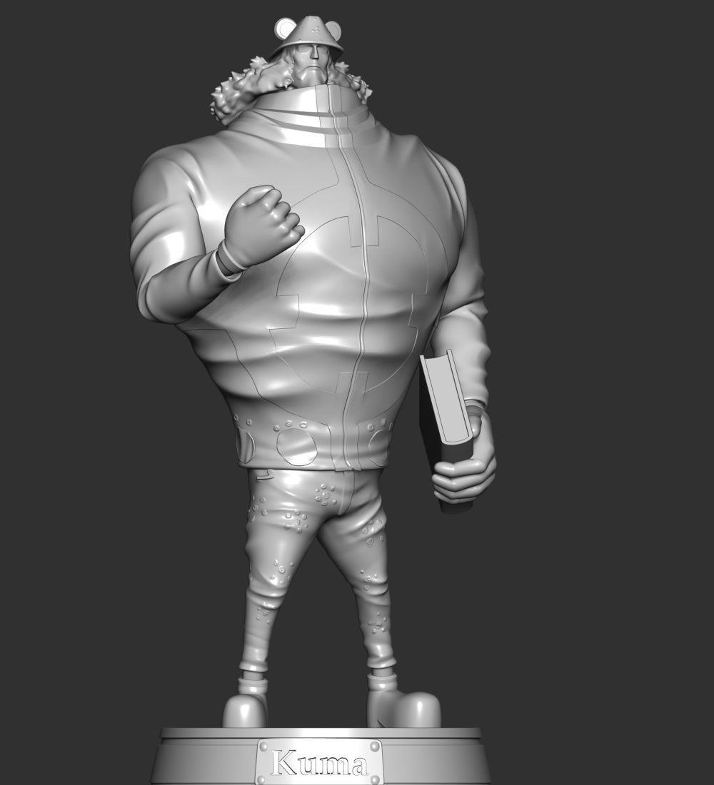 One Piece - Bartholomew Kuma 3D model 3D printable | CGTrader
