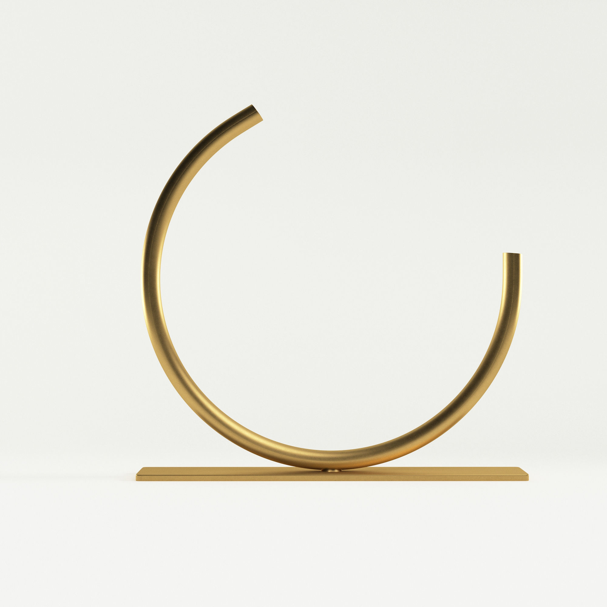 Graceful Arc Vase 3D model | CGTrader